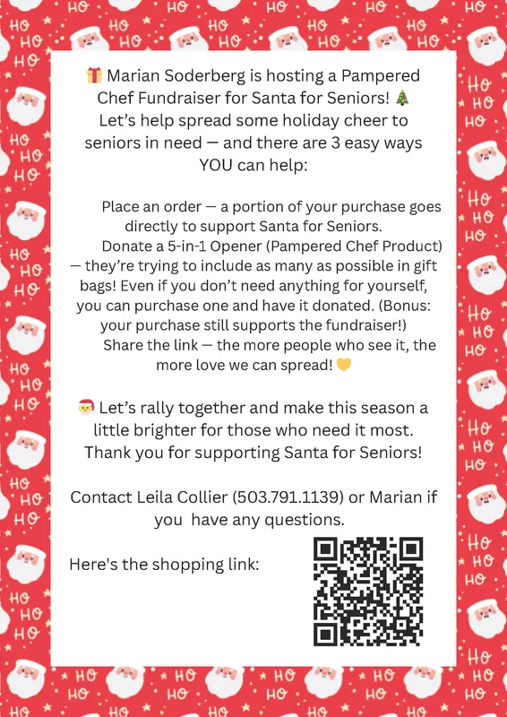 Home Page - Santa for Seniors