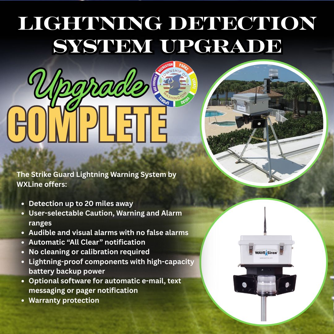Lightning Detection System Upgrade - The Township of Washington