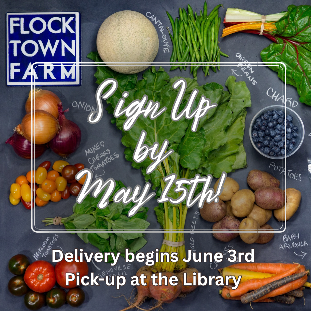 3rd Annual CSA Farm Vegetable Subscription Program - The Township of ...