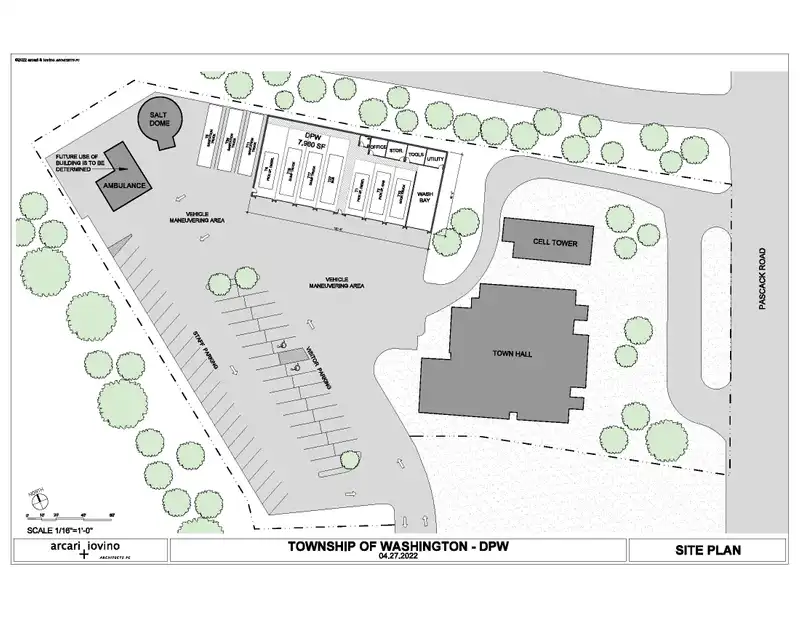 DPW Building Plan - The Township of Washington