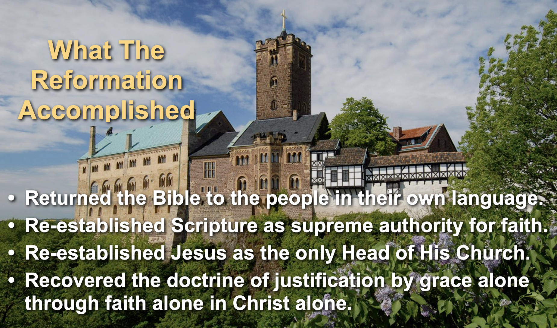 The Reformation Changed Everything - Proclaiming the Gospel