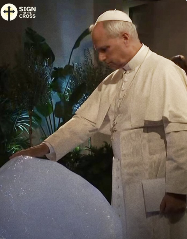 Pope Blesses Block of Ice at a Climate Conference - Proclaiming the Gospel