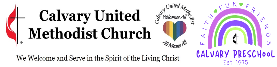 Home Page - Calvary United Methodist Church
