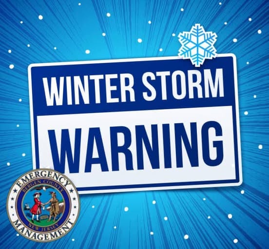 Winter Storm Warning - Borough of Dumont